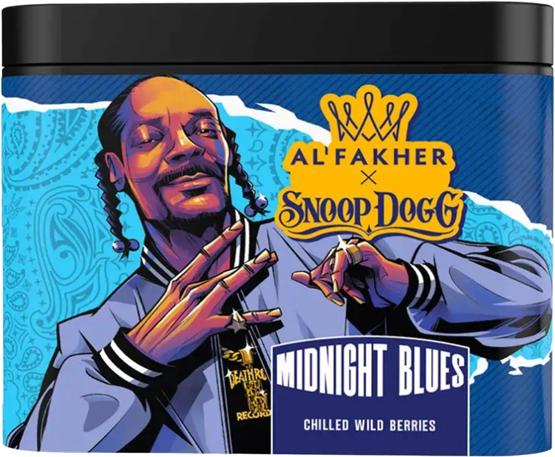 Snoop Dogg X Al-Fakher Midnight Blues - Hookah Wholesale Center